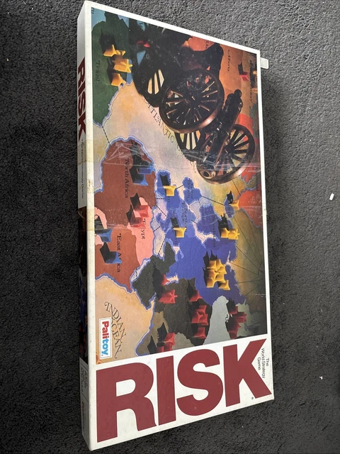 VINTAGE RISK COMPLETE Parker Brothers 1987 Classic Board Game £8.52 ...