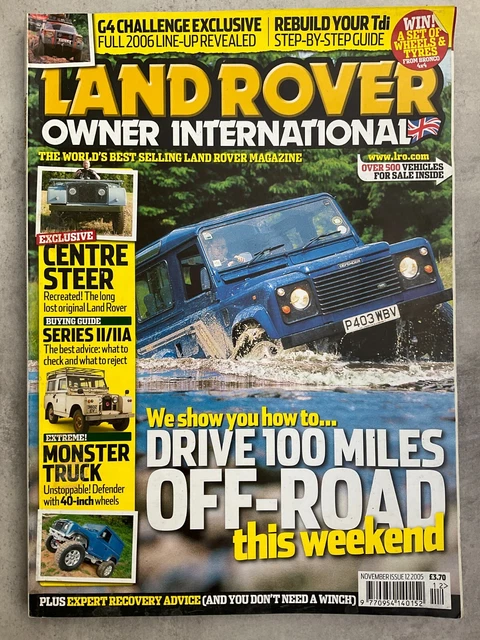 LAND ROVER OWNER International Magazine - November 2005 - Safari RR ...