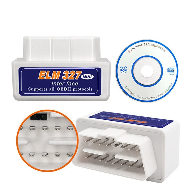 BLUETOOTH DIAGNOSTICA MINI ELM327 V2.1 OBD2 Scanner Interfaccia ...