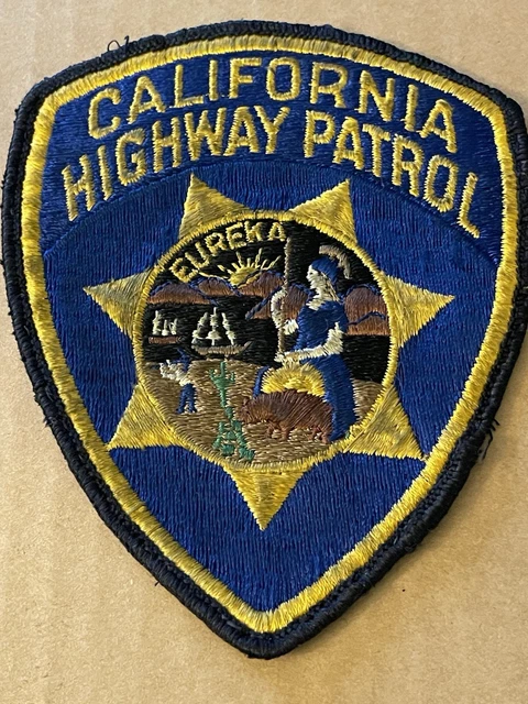 VINTAGE CALIFORNIA HIGHWAY Patrol Patch Uniform Worn CHP Collectible £ ...