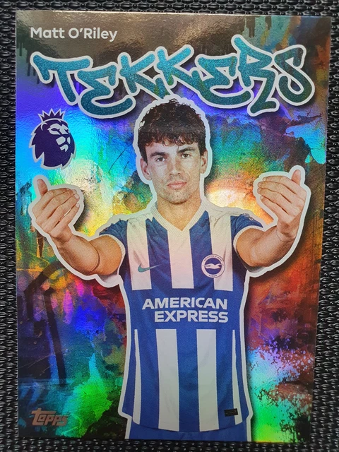 TOPPS PREMIER LEAGUE 2025/26 Karte Matt O’Riley 90 Brighton & Hove ...