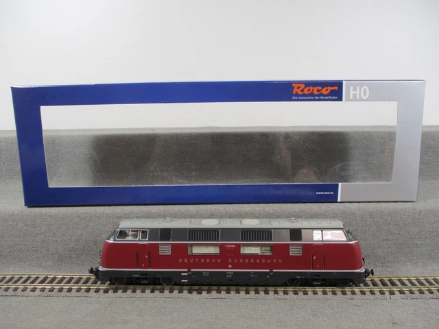ROCO 62752 LOCOMOTIVA diesel BR V 200 001 DB [H0, DC, DCC digitale ...