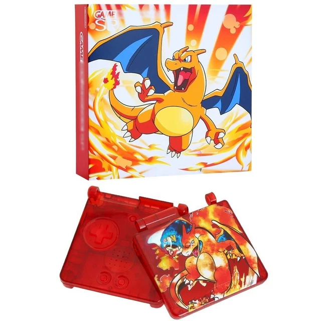 NINTENDO CHARIZARD POKEMON Complete Shell Kit Game Boy Advance Sp Housing GBA £49.99 - PicClick UK