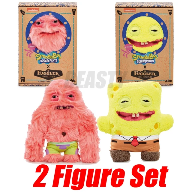 FUGGLER SPONGEBOB SQUAREPANTS SpongeBob and Patrick Star Soft Plush New ...