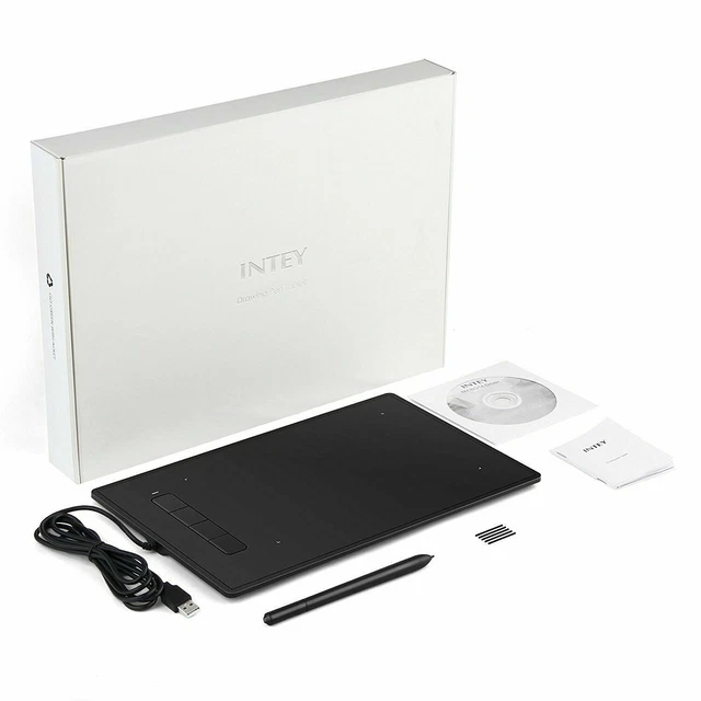 INTEY TABLETTE GRAPHIQUE Dessin avec Stylet Numérique Sans Fil-NY-BG14 ...