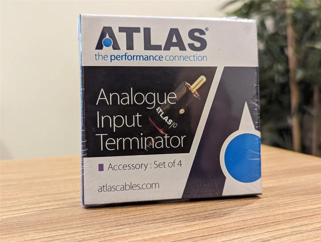 ATLAS ANALOGUE INPUT Terminator Plugs - Set of 4 - New Old Stock ...