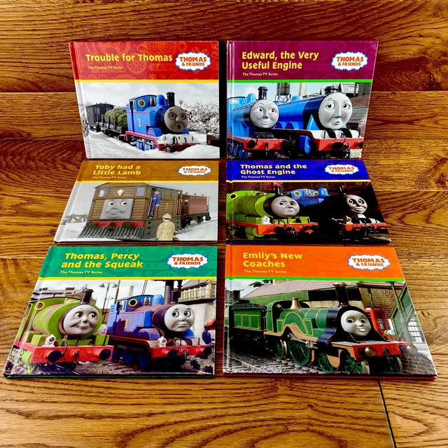 THOMAS THE TANK Engine & Friends Hardback Books x6 Childrens Stories TV ...