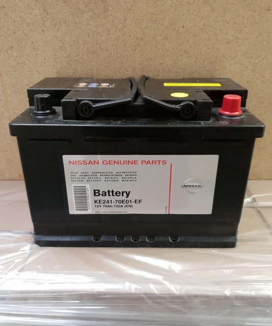 NISSAN CAR BATTERY Genuine 12V 70Ah KE24170E01EF £35.00 - PicClick UK