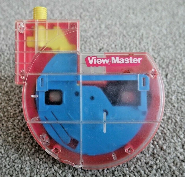 VINTAGE VIEWMASTER MODEL M Viewer Red 1986 Rare Working J745 £24.95 ...