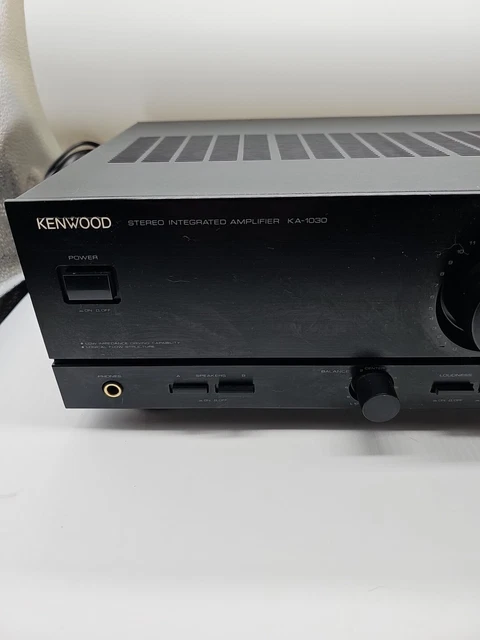 KENWOOD AMPLIFICATORE STEREO integrato KA-1030. Ingresso phono. EUR 29 ...