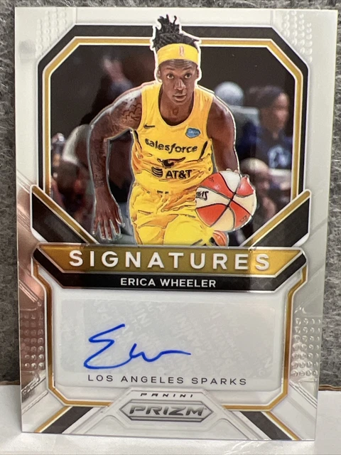 2021 PANINI WNBA Prizm Signatures Erica Wheeler Auto #SG-EWL EUR 3,86 ...