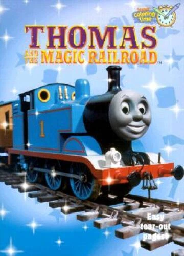 THOMAS AND THE Magic Railroad Coloring Book (Super Coloring Time ...