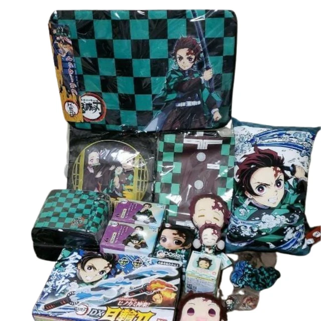 EXTREMELY RARE DEMON Slayer Tanjiro Goods Bundle Set with Bonus Items £ ...