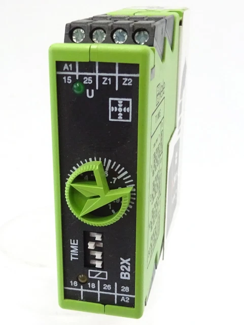 TELE HAASE B2X Zeitrelais Relais Time Relay Serie VOX 125ms...30h 2 ...