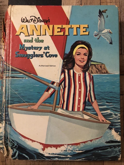 ANTIQUE VINTAGE BOOK Walt Disney’s Annette and the Mystery at Smugglers ...
