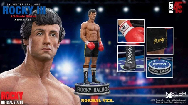 ROCKY III ROCKY Balboa Regular Resin Statue STAR ACE EUR 779,99 ...