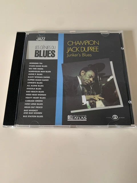 LES GÉNIES DU Blues - Champion Jack Dupree - Junker's Blues/ CD EUR 4 ...