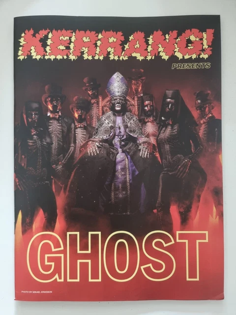 GHOST KERRANG! SPECIAL! MAGAZINE May 2025 SOLD OUT!! £31.87 - PicClick UK