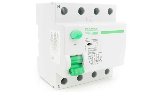 DISJONCTEUR DIFFÉRENTIEL 4P 100A 10kA 100mA Type A / Gacia /T2FR EUR 60 ...