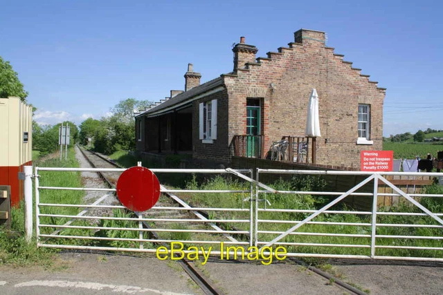 PHOTO 6X4 WENSLEYDALE Railway track at Crakehall Station Great ...
