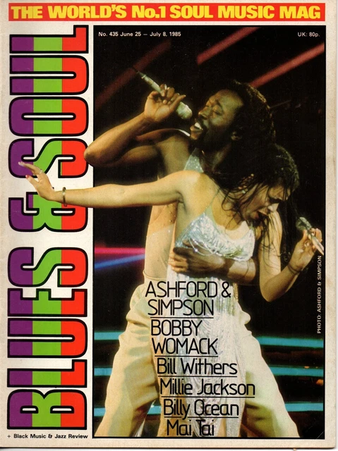 ASHFORD & SIMPSON Blues & Soul 1985 Bill Withers Bobby Womack Millie ...
