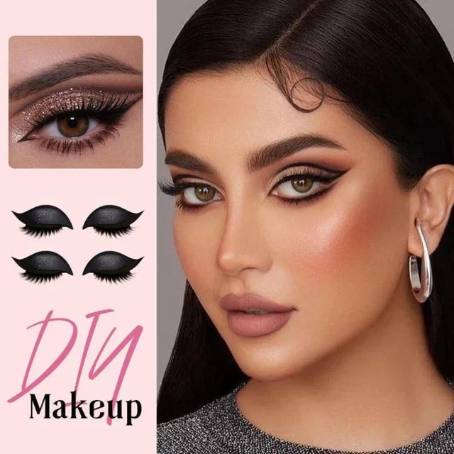 LAZY EYE SHADOW Eyelash Patch,3 In1 Eye Makeup Stickers HOT I2N3 £3.56 ...