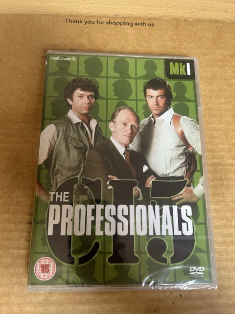 THE PROFESSIONALS: MK1 DVD (2014) Gordon Jackson 5 discs NEW & SEALED ...