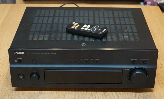 YAMAHA AX-497 HIFI-STEREO-VOLLVERSTÄRKER inkl. Fernbedienung ...