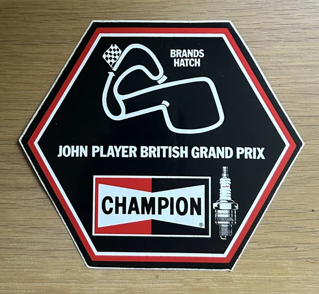 ORIGINAL MOTORSPORT 1970’S F1 John Player British GP Brands Hatch ...