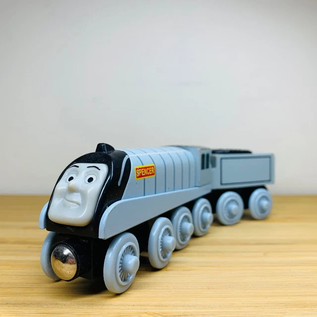 SPENCER - THOMAS The Tank Engine & Friends Wooden Railway Magnet Trains ...