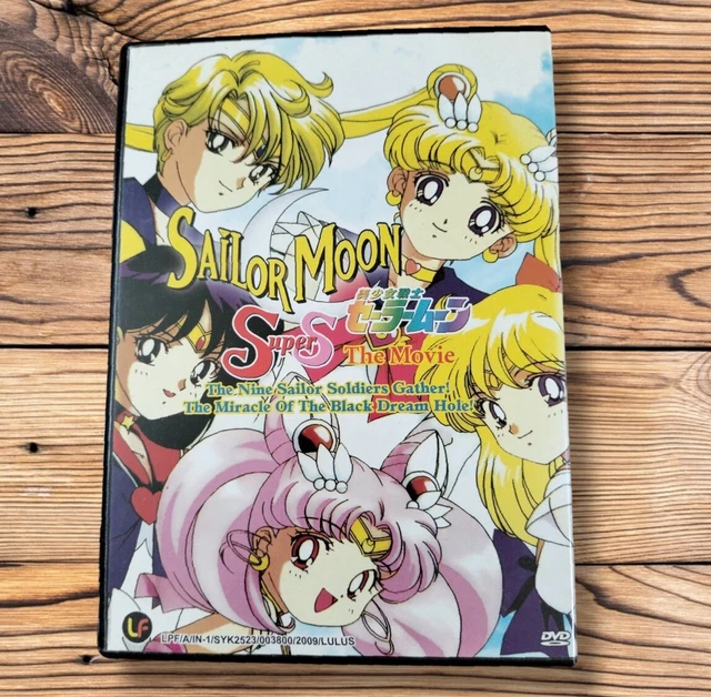 SAILOR MOON SUPER S DVD The Nine Soldiers Gather Miracle Of The Black Dream Hole £14.97 ...