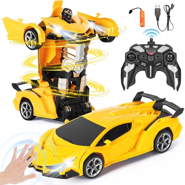 TRANSFORM TOYS REMOTE Control Car, RC Robot Cars with Hand Gesture ...
