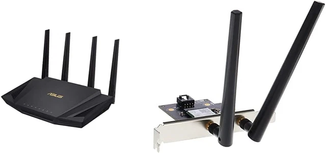 ASUS RT-AX58U WIFI 6 AX3000 Dual-Band Mesh WiFi System Router, AIMESH ...