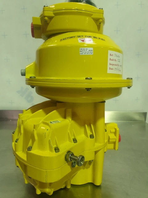 **NEW** KINETROL MODEL 10 Rotary Vane Actuator with Spring Return ...