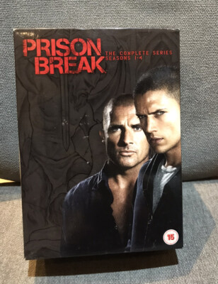 PRISON BREAK - Complete Seasons 1-4 [DVD] Box Set - All Discs included ...