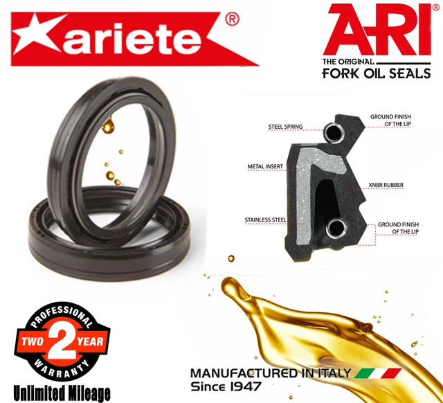 ARI FORK OIL Seal Kit - 35 mm x 47 mm x 9.5/10.5 mm for Moto Guzzi T4 £12.29 - PicClick UK
