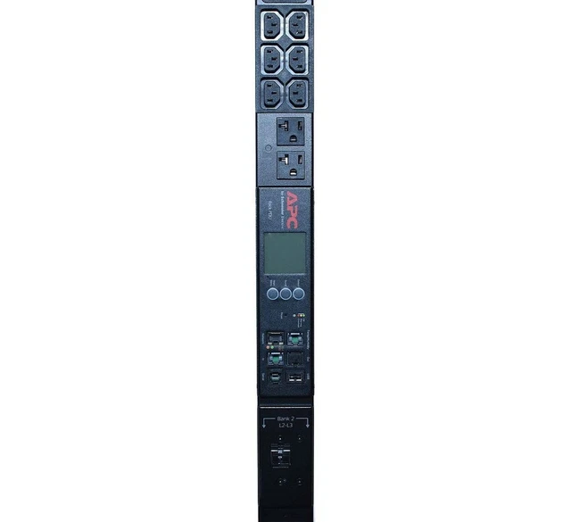 APC AP8865 RACK PDU 2G Metered 0U 8.6kW 208V 36 C13 6 C19 & 2 NEMA 5 ...