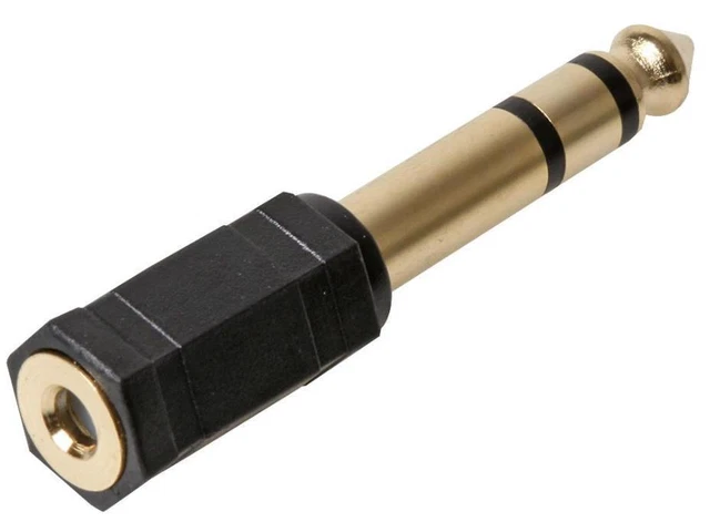 3.5MM STÉRÉO PRISE Jack Pour 6.35mm Jack Prise - PRO SIGNAL EUR 4,37 ...