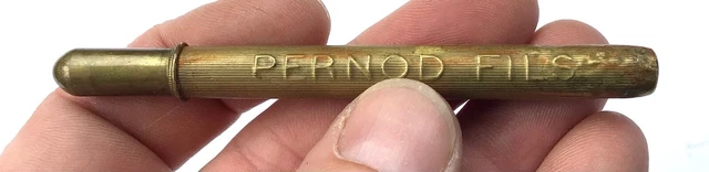 ANCIEN CRAYON PUBLICITAIRE Pernod Fils Un Pernod 45 Bistrot Pastis ...