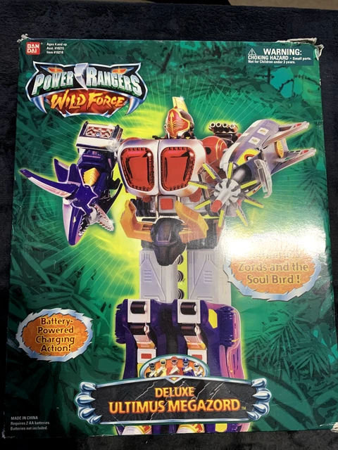 POWER RANGERS WILD Force Deluxe Ultimus Megazord with box £120.00 ...