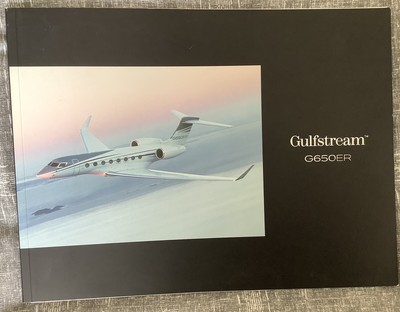 GULFSTREAM AIRCRAFT CORPORATION Brochure - Gulfstream G650Er EUR 13,91 ...