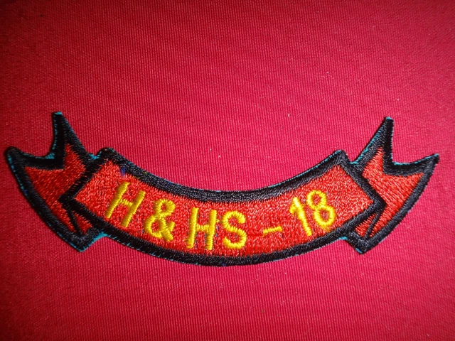 VIETNAM WAR SCROLL USMC Marine Headquarters&Headquarters Squadron H&HS ...