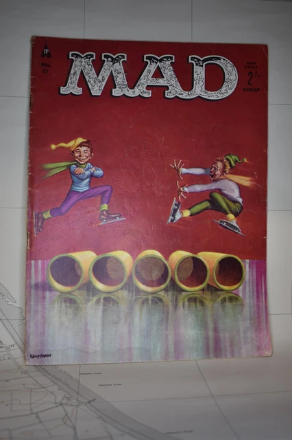 VINTAGE MAD MAGAZINE 1960s UK Issue # 21 £15.00 - PicClick UK