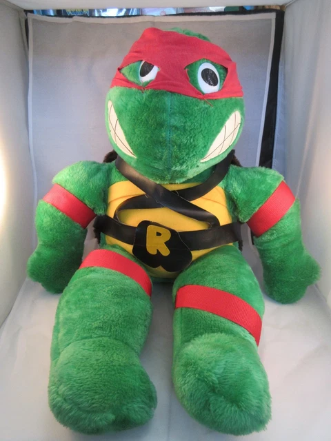 VINTAGE RARE 1989 TMNT Raphael Giant Plush 28 Inch, Ace Novelty, good ...