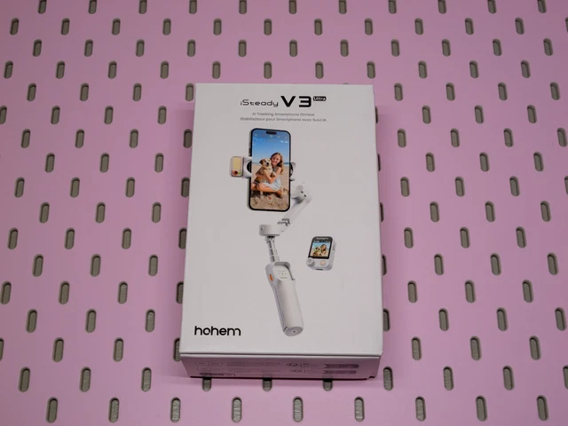 HOHEM ISTEADY V3 Ultra Gimbal Stabilizer with AI Tracking (white, in ...