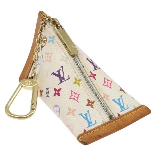 LOUIS VUITTON PORTE Monnaie Billet Carte Crédit Leather Multicolour ...
