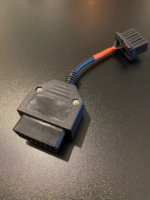 TESLA MODEL S Akku Auslesen Diagnosestecker Scan OBD-II OBD2 Adapter ...
