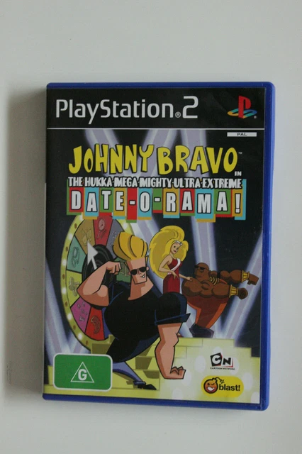 JOHNNY BRAVO DATE-O-RAMA (Sony PlayStation 2) VGC COMPLETE FREE AUS ...