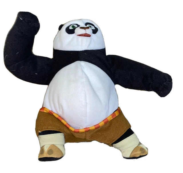 MATTEL DREAMWORKS KUNG Fu Panda Movie Po Plush Stuffed Toy Animal 9 ...