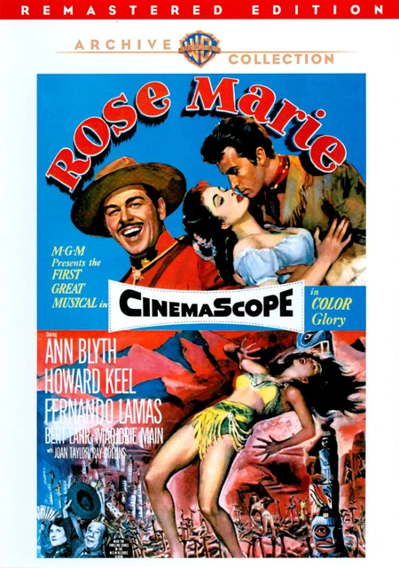 ROSE MARIE (1954) Warner Archive Ann Blyth New £16.99 - PicClick UK